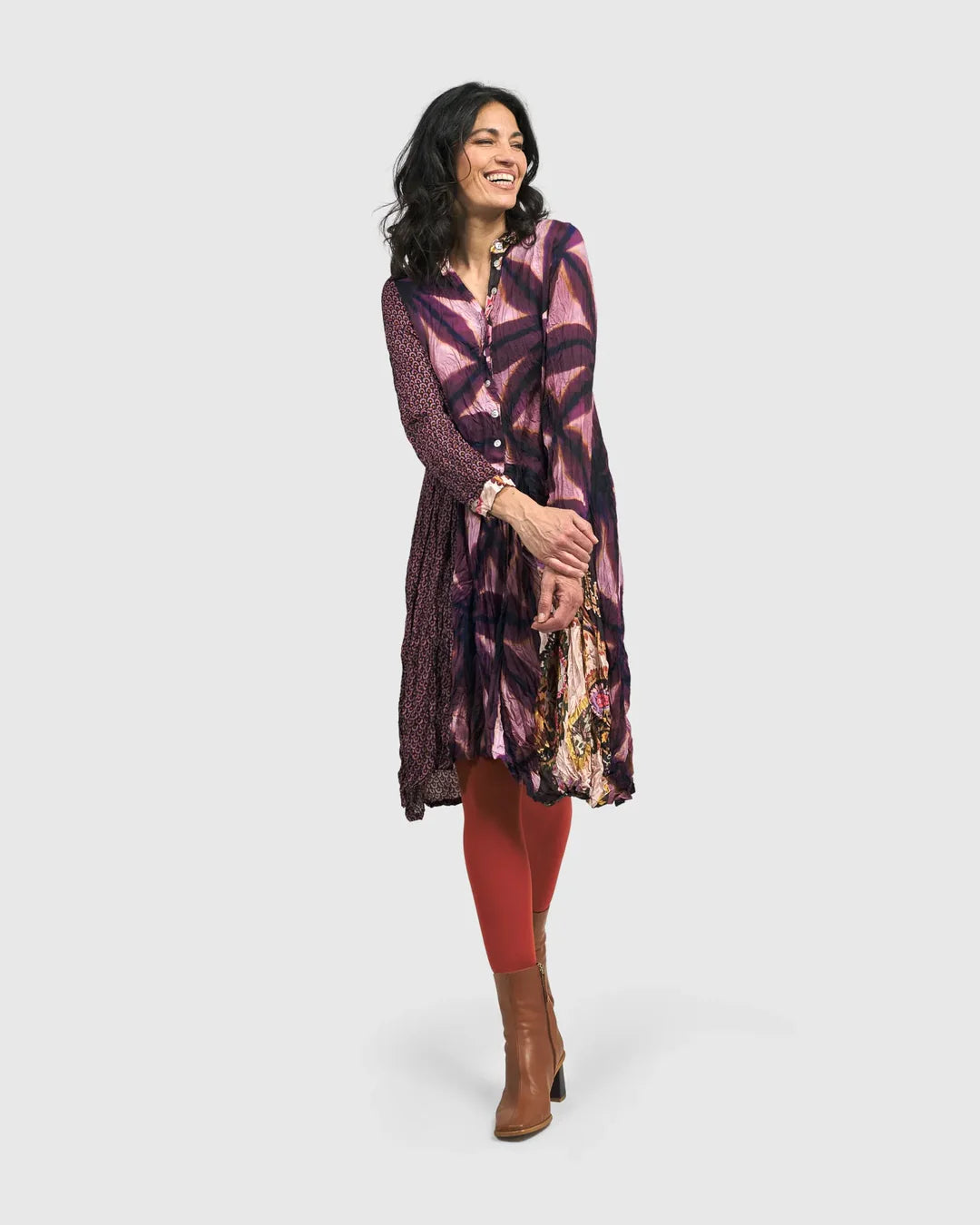 Alembika Delphine Crinkle Wonderful Dress, Lilly-Katze Boutique